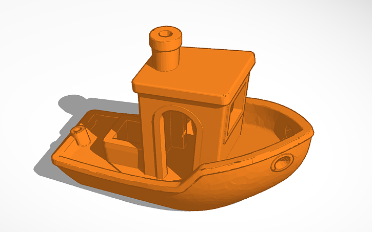 3D design Copy of Benchie the Boat - Tinkercad