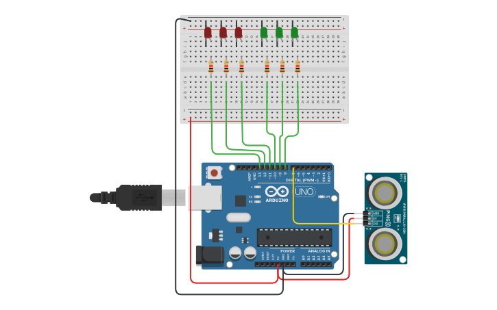 Circuit design Gongสอบ3 - Tinkercad