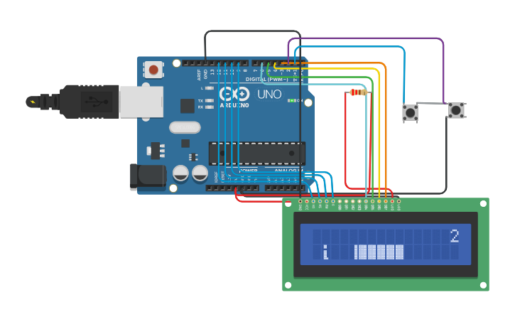 Circuit Design Создание игры на Arduino Алексеев Виталий РО 211 Tinkercad