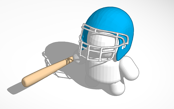 3D design baseball - Tinkercad
