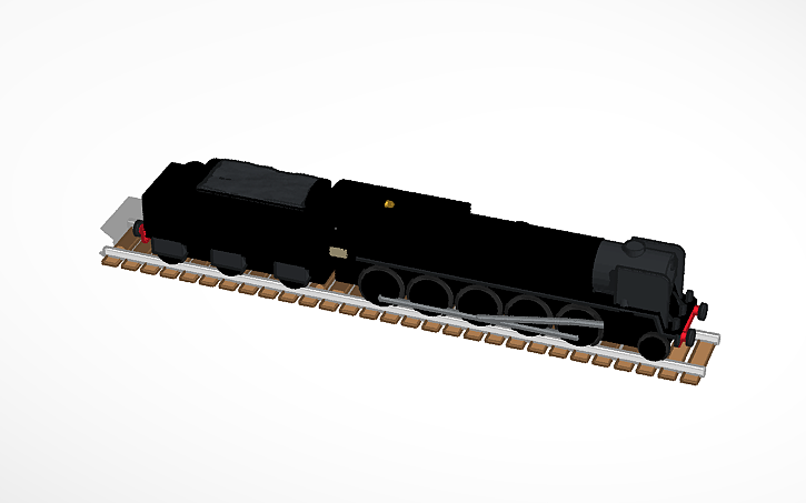 3D design BR Standard Class 9F No.92214 - Tinkercad