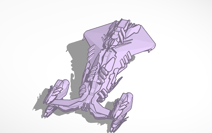 3D design Viriax Corvette - Tinkercad