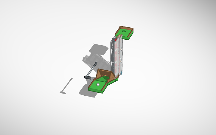 3D design Mini golf challenge - Tinkercad
