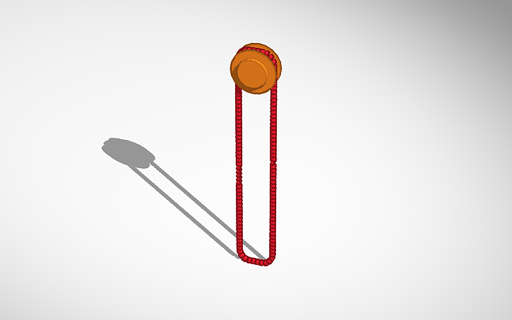 3D design rope - Tinkercad
