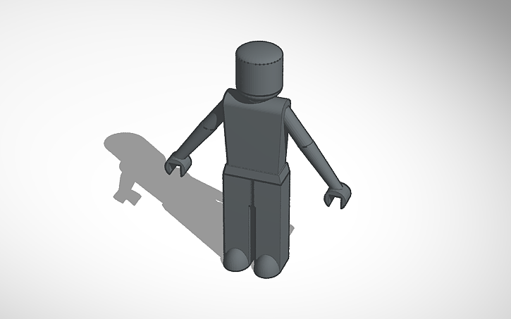 3d Design Roblox Woman Template Tinkercad