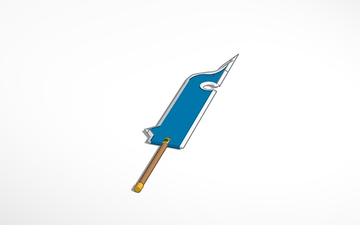3D design Gleam Eye's Sword - Tinkercad