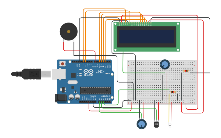 Circuit design Precision Farming - Tinkercad