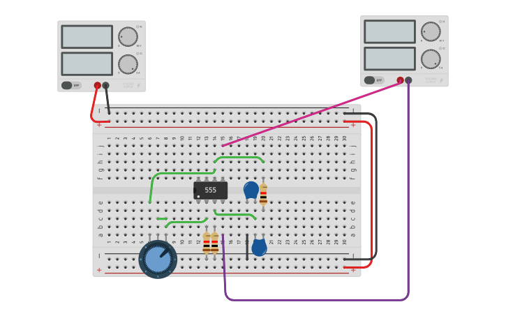 Circuit design Sine wave oscillator using an op amp. - Tinkercad