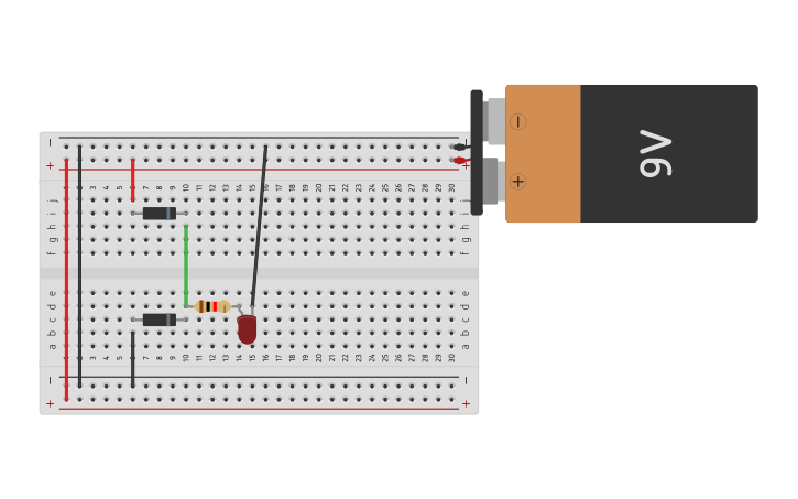 Circuit design OR GATE(Diode) - Tinkercad