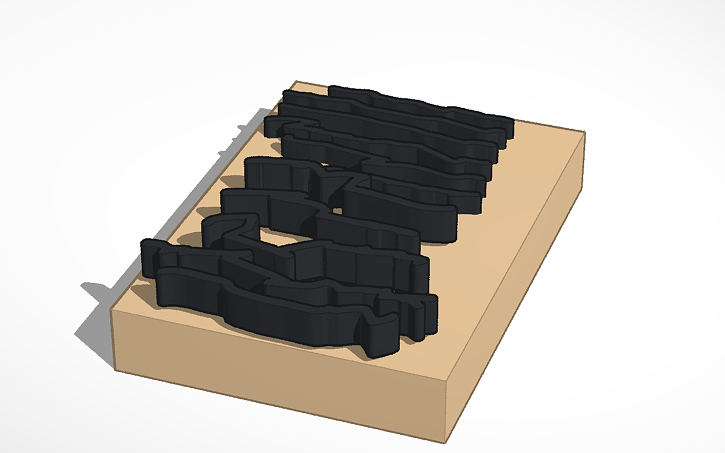 3D design The Declaration of Independence. - Tinkercad