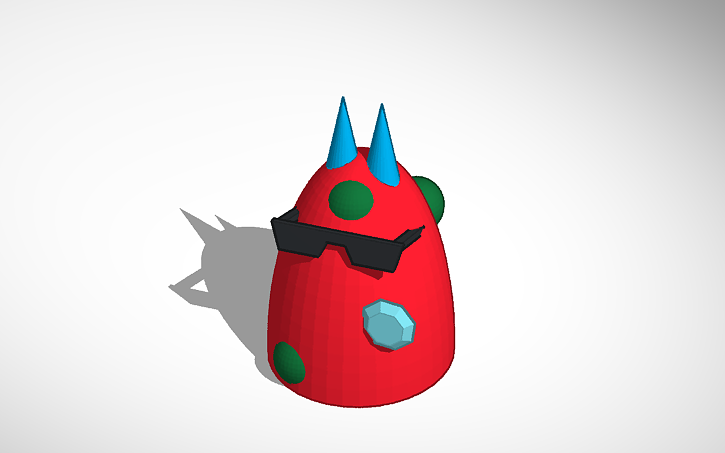 3D design Zombie Boogles - Tinkercad