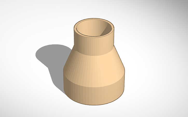 3D design 2 to 1.25 Inch Shop-Vac Adapter - Tinkercad