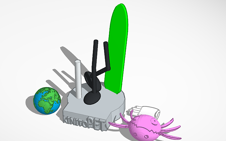 3D design Kinito Statue - Tinkercad