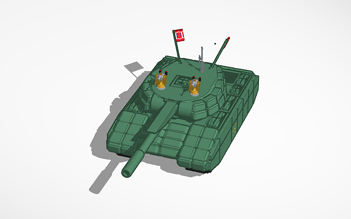 3D design Eastern Ukrainian Empire A-01 (Решимость Волка) - Tinkercad