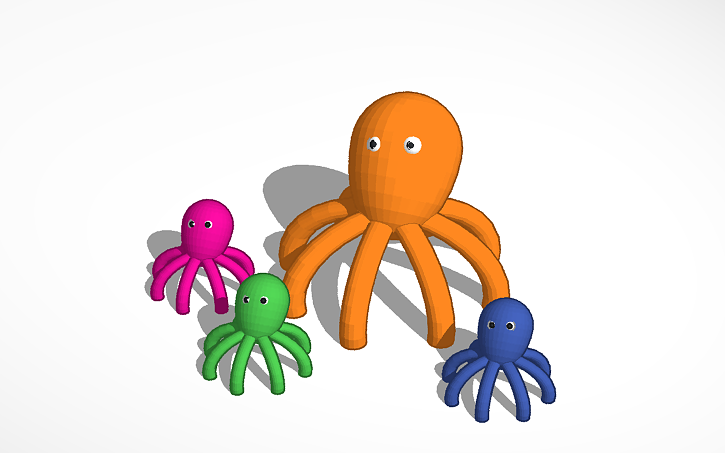 3D design OCTOPUS