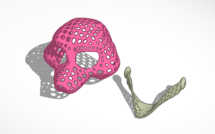 3D design Copy of fursuit head base - Tinkercad