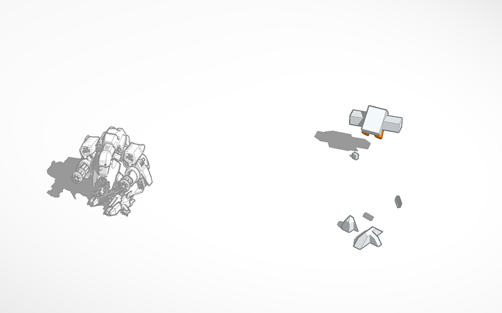 3D design megatron - Tinkercad