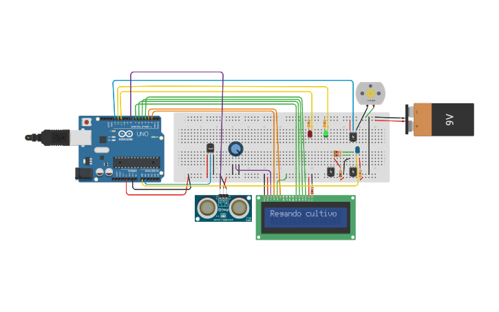 Circuit design Sistema de riego automático con Arduino (proyecto ...