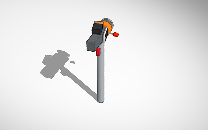 3D design magnetic boron nitrate sledge hammer - Tinkercad
