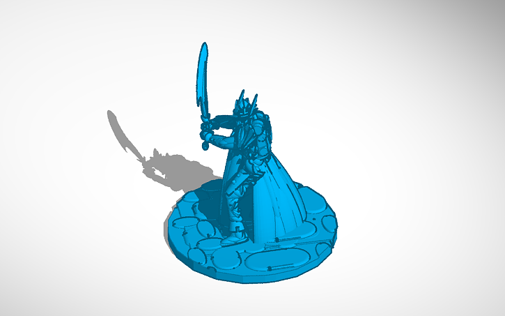 3D design Elven Fighter - Tinkercad