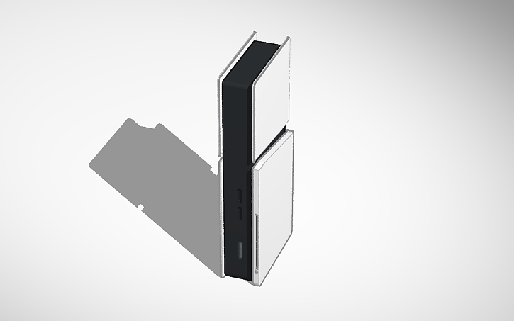 3D design Playstation 5 - Tinkercad