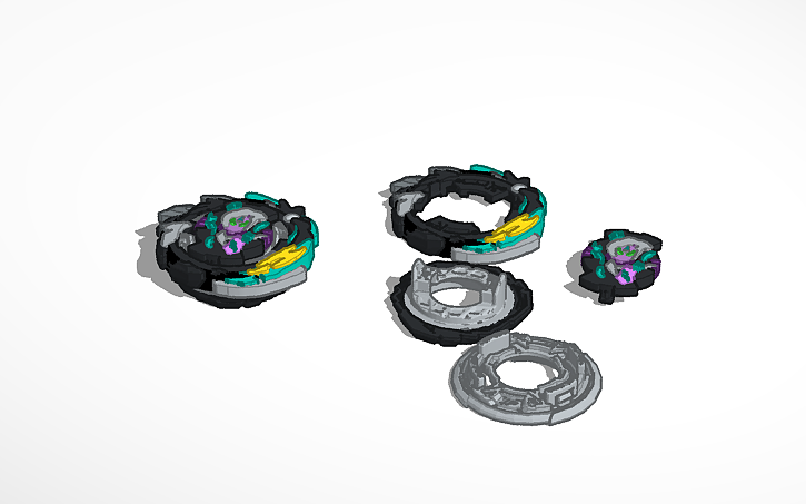 3D design Exodus Doomscizor 1A 7(Armour) High Jaggy - Tinkercad