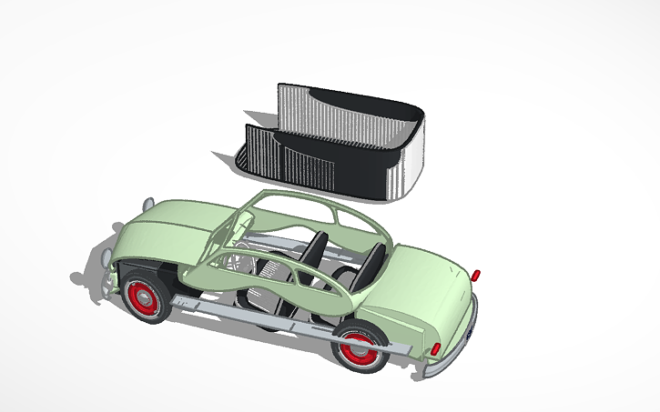 3D design COPY OF 19050 FORD - Tinkercad