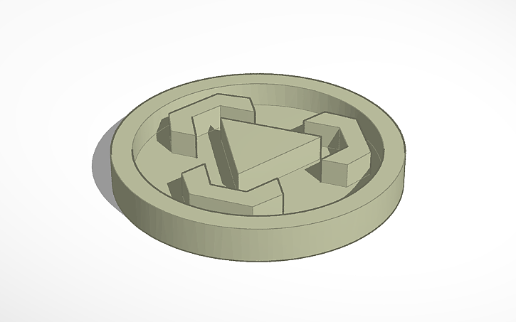 3D design Pokemon Logos | Steel logo - Tinkercad