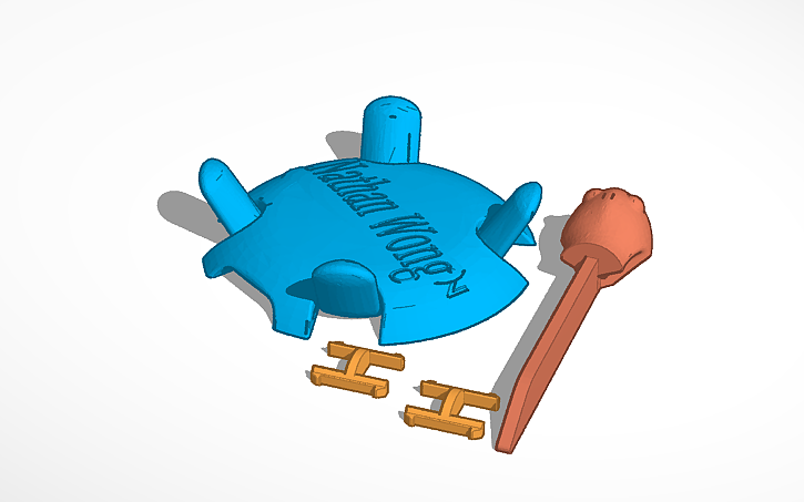 3D design Squishy turtle - Tinkercad