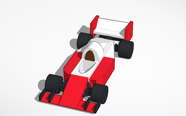 3D design SM02 - 1991 Formula One car - Tinkercad