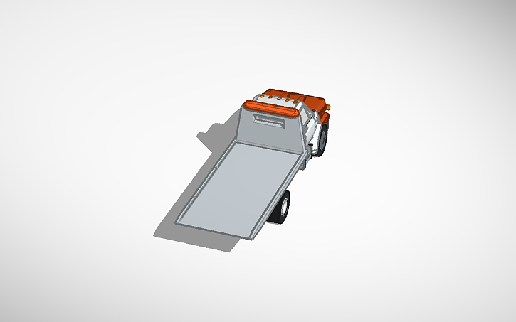 3D design GMC C7000 “shorty” welding truck - Tinkercad