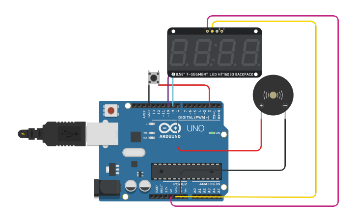 Circuit design Allison Prudencio Lazo 9-"A" - Tinkercad