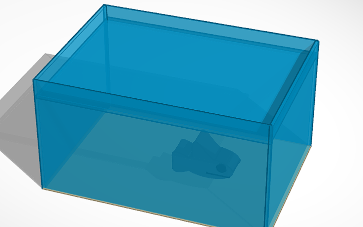 3D design fish - Tinkercad