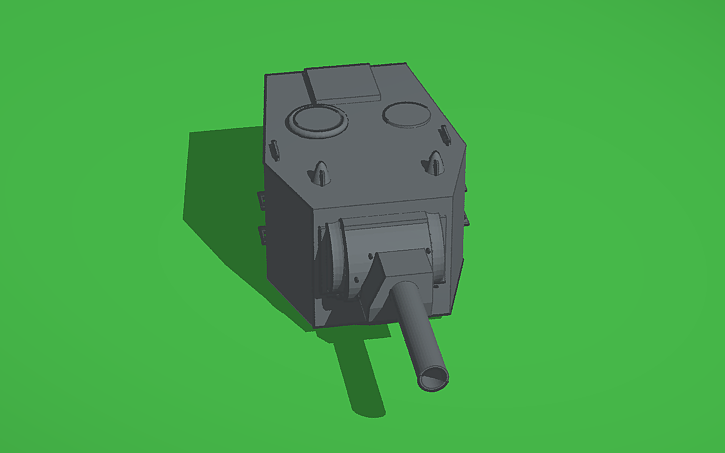 3D design Turret Sim Lab - Tinkercad