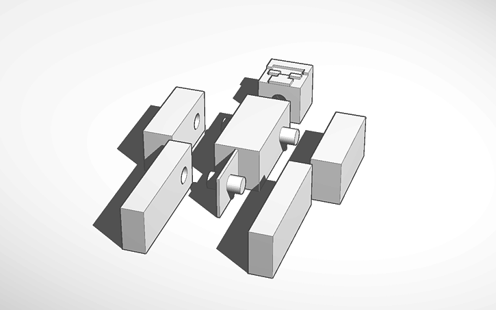 3D design Minecraft Steve - Tinkercad