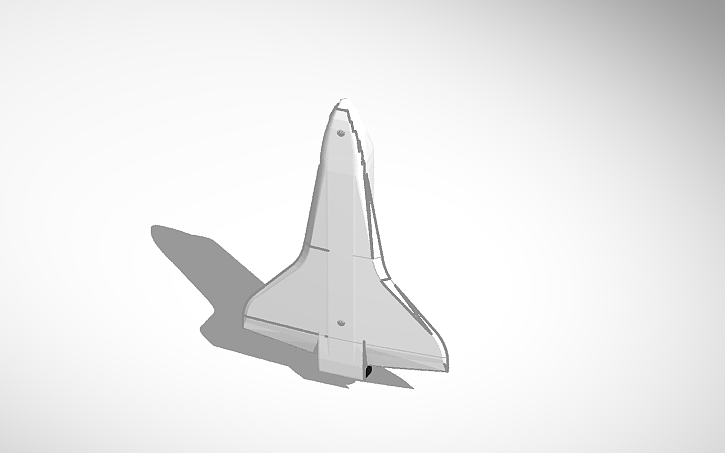 3D design Nasa Space Shuttle - Tinkercad