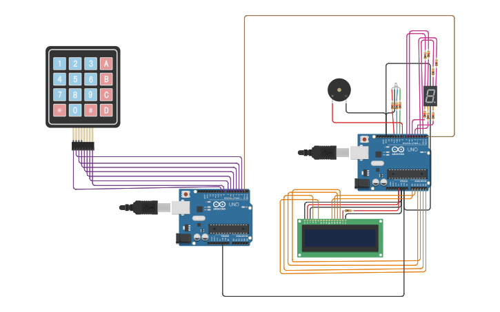 Circuit design 867_Digital Smart Lock - Tinkercad