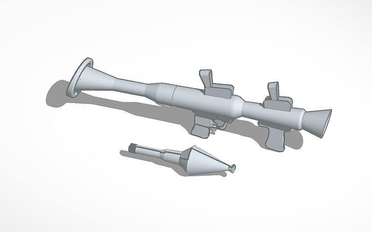3D design Rpg from fortnite - Tinkercad