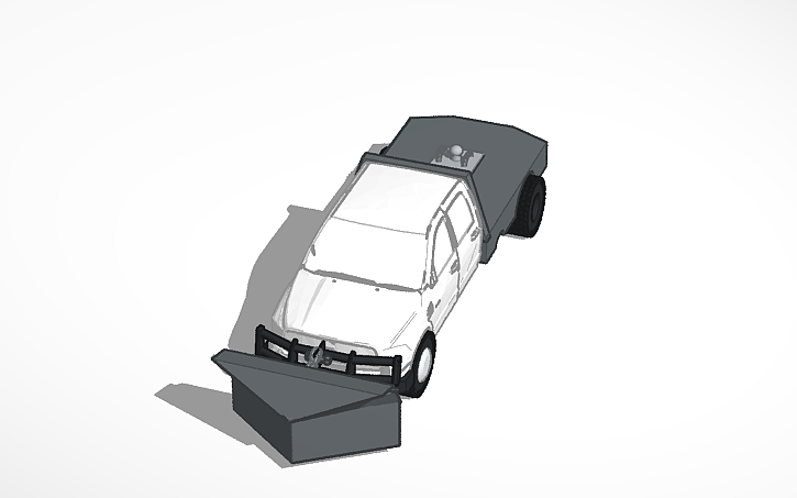 3D design small truck - Tinkercad