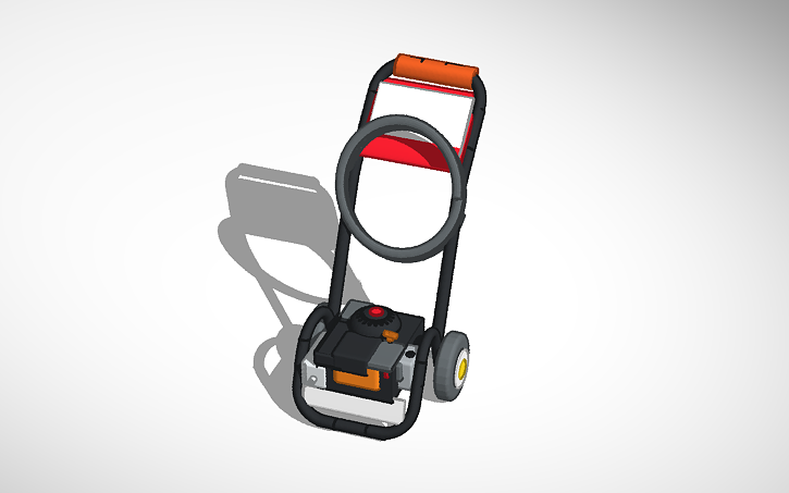 3D design Pressure Washer - Tinkercad