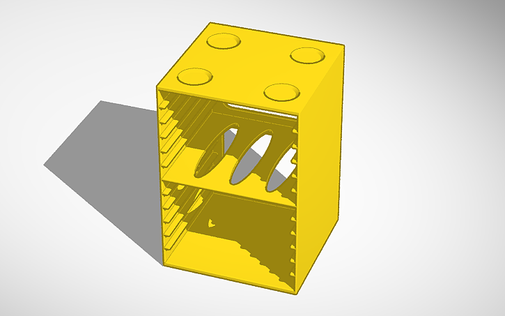 3D design CD-box-12 - Tinkercad