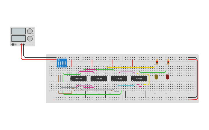 Circuit design Activity 2.2.2 Universal Gates (NAND) - Tinkercad