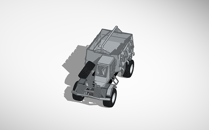 3D design South African Bush Buffel [MRAP] - Tinkercad