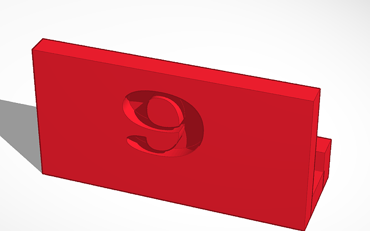 3D design Label 06 - Tinkercad