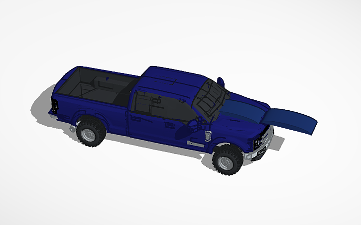 3D design 2018 ford f350 on boggers - Tinkercad