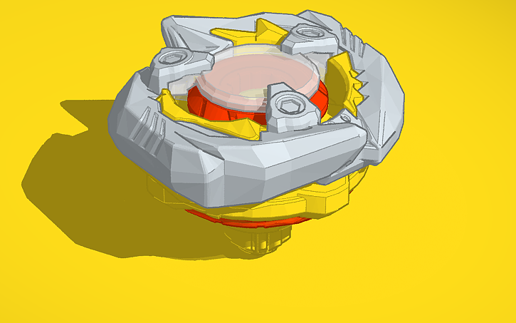 3D design Beyblade x bx-14 02: SharkEdge 4-80 N - Tinkercad