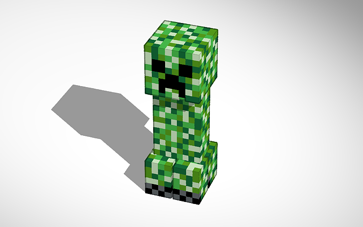 3D design MINECRAFT - Tinkercad