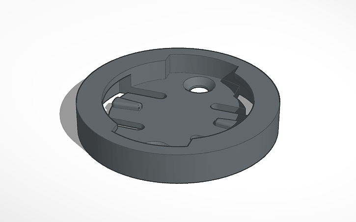 3D design Wahoo Mount - Tinkercad