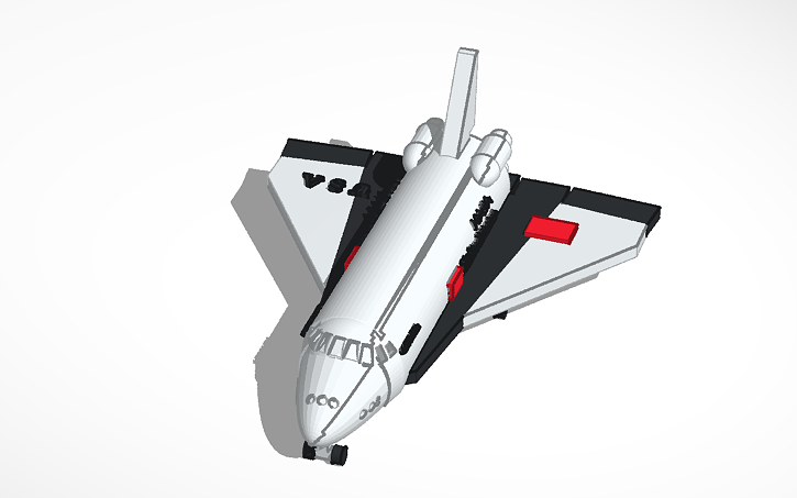3D design Space Shuttle Columbia - Tinkercad