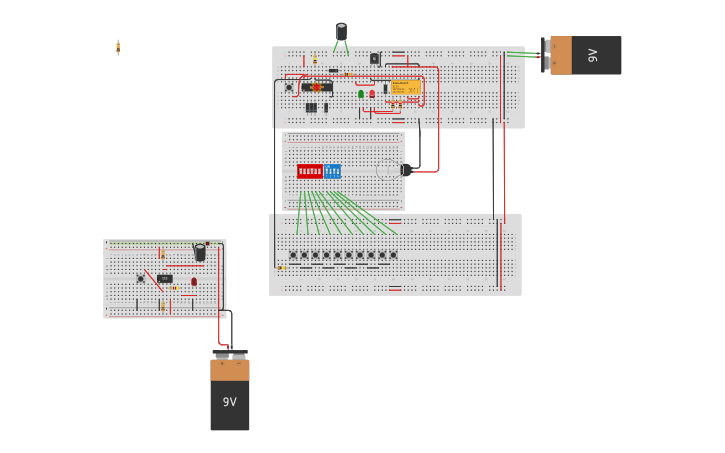 Circuit design Using 74HC4017 / CD4017 as Door Lock by Z0MBIE TEK ...
